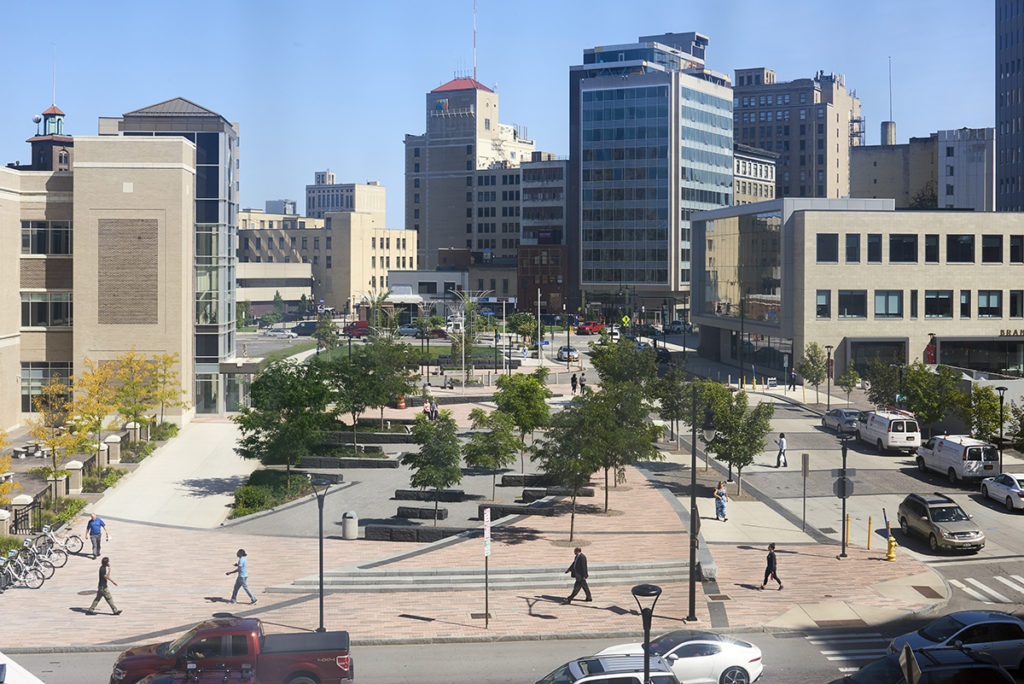 Rochester Midtown Commons - Fisher Associates Landscape Architecture Studio