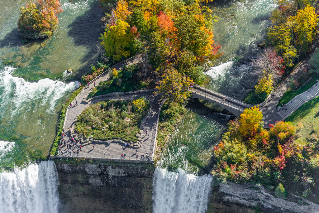 Niagara Falls Luna Island - Fisher Associates Landscape Architecture Studio
